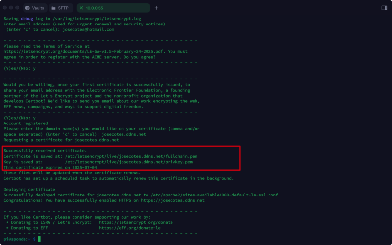 How To Add A Free Ssl Certificate To Your Raspberry Pi With Lets
